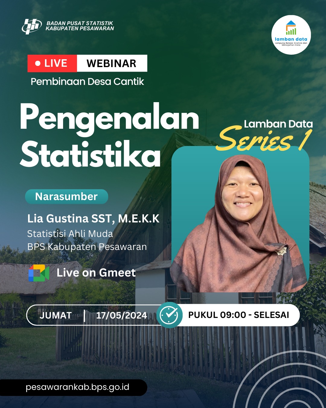 𝗣𝗲𝗺𝗯𝗶𝗻𝗮𝗮𝗻 𝗗𝗲𝘀𝗮 𝗖𝗶𝗻𝘁𝗮 𝗦𝘁𝗮𝘁𝗶𝘀𝘁𝗶𝗸 (𝗗𝗲𝘀𝗮 𝗖𝗮𝗻𝘁𝗶𝗸) 𝗞𝗮𝗯𝘂𝗽𝗮𝘁𝗲𝗻 𝗣𝗲𝘀𝗮𝘄𝗮𝗿𝗮𝗻 𝗦𝗲𝗿𝗶𝗲𝘀 1: "𝗠𝗲𝗻𝗶𝗻𝗴𝗸𝗮𝘁𝗸𝗮𝗻 ...