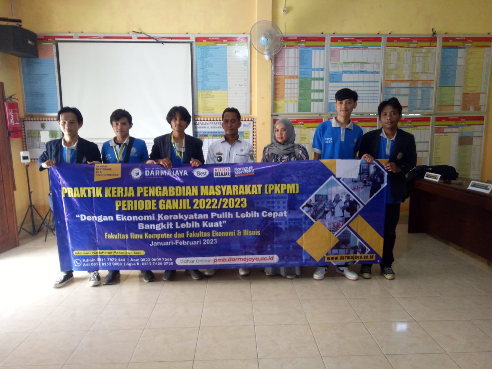 Pemdes Batu Menyan Sambut Kehadiran Mahasiswa PKPM Darmajaya - Batu Menyan Pemdes Batu Menyan Sambut Kehadiran Mahasiswa PKPM Darmajaya - Batu Menyan