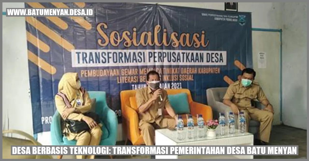 Desa Batu Menyan Tembus Teknologi - Batu Menyan