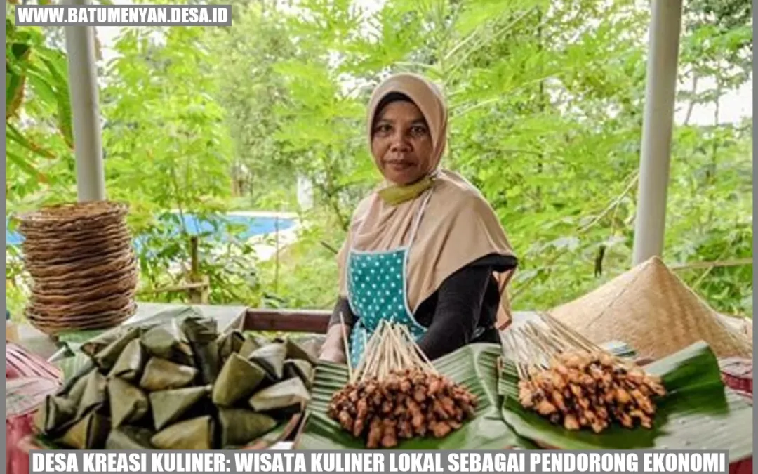 Desa Kreasi Kuliner: Wisata Kuliner Lokal sebagai Pendorong Ekonomi - Batu Menyan