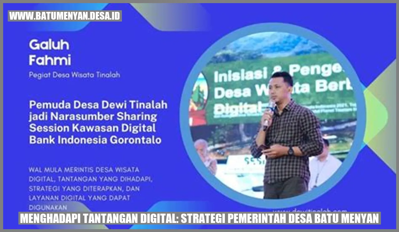 Menghadapi Tantangan Digital: Strategi Pemerintah Desa Batu Menyan - Batu Menyan