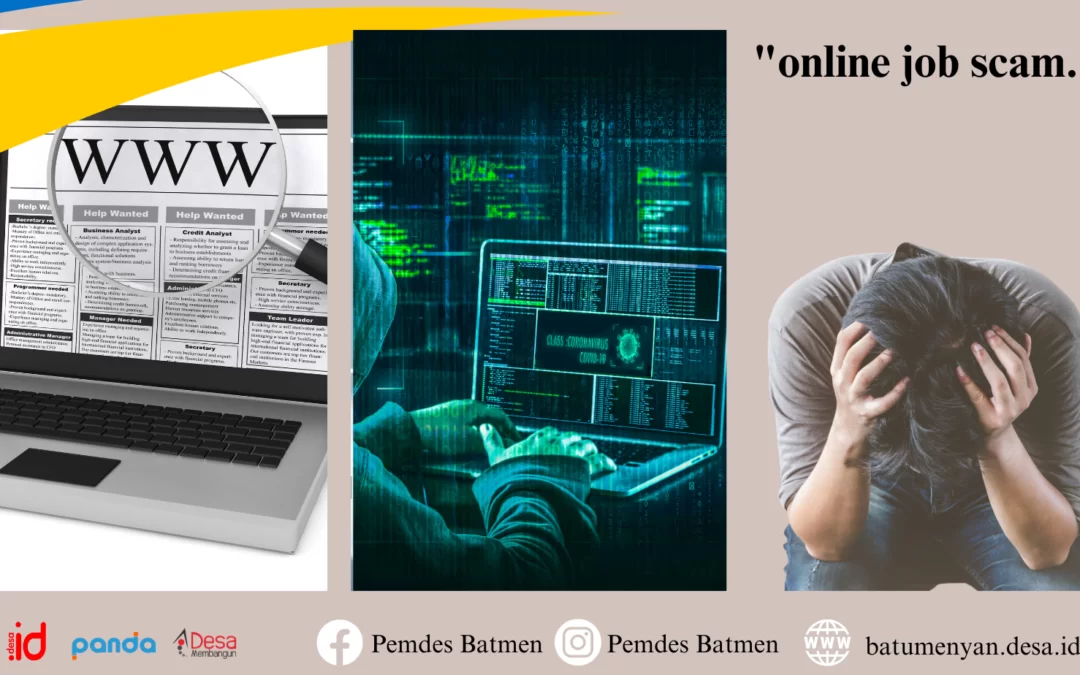 Hati-Hati.! Modus Penipuan Kerja Paruh Waktu Online - Batu Menyan